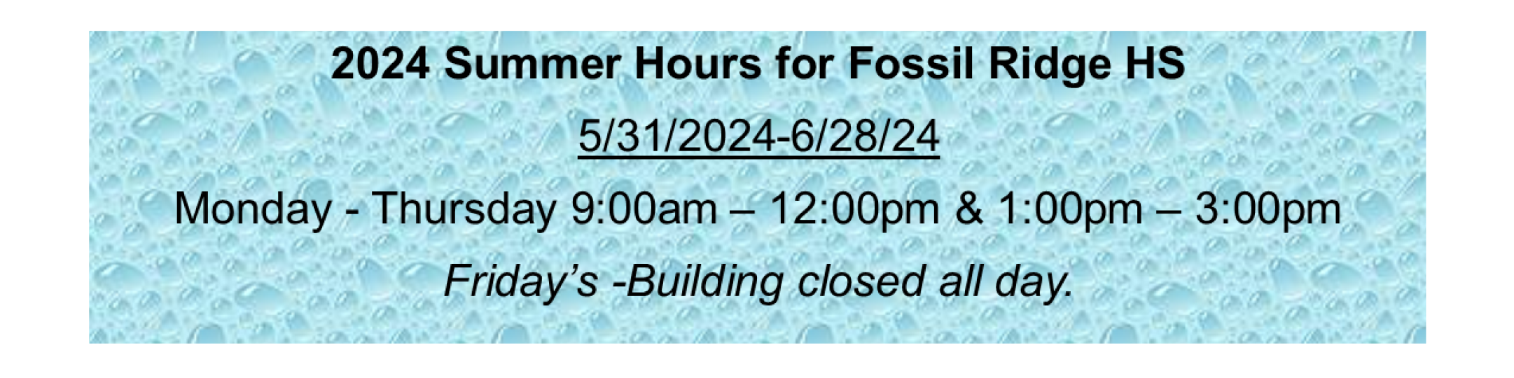 Home | Fossil Ridge High School